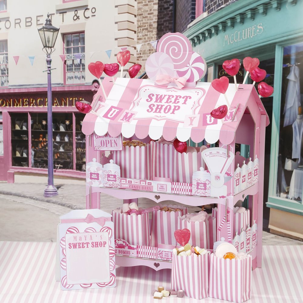 Είδη Πάρτι - Happy Teapot-Sweet Shop Stand