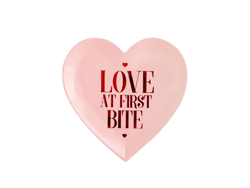 Είδη Πάρτι - Happy Teapot-Plates Valentines - Love at first bite