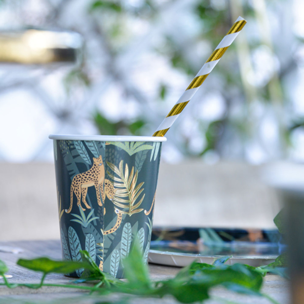 Είδη Πάρτι - Happy Teapot-Paper cups- Jungle