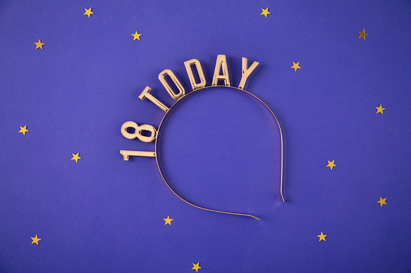 Είδη Πάρτι - Happy Teapot-Headband - 18 Today