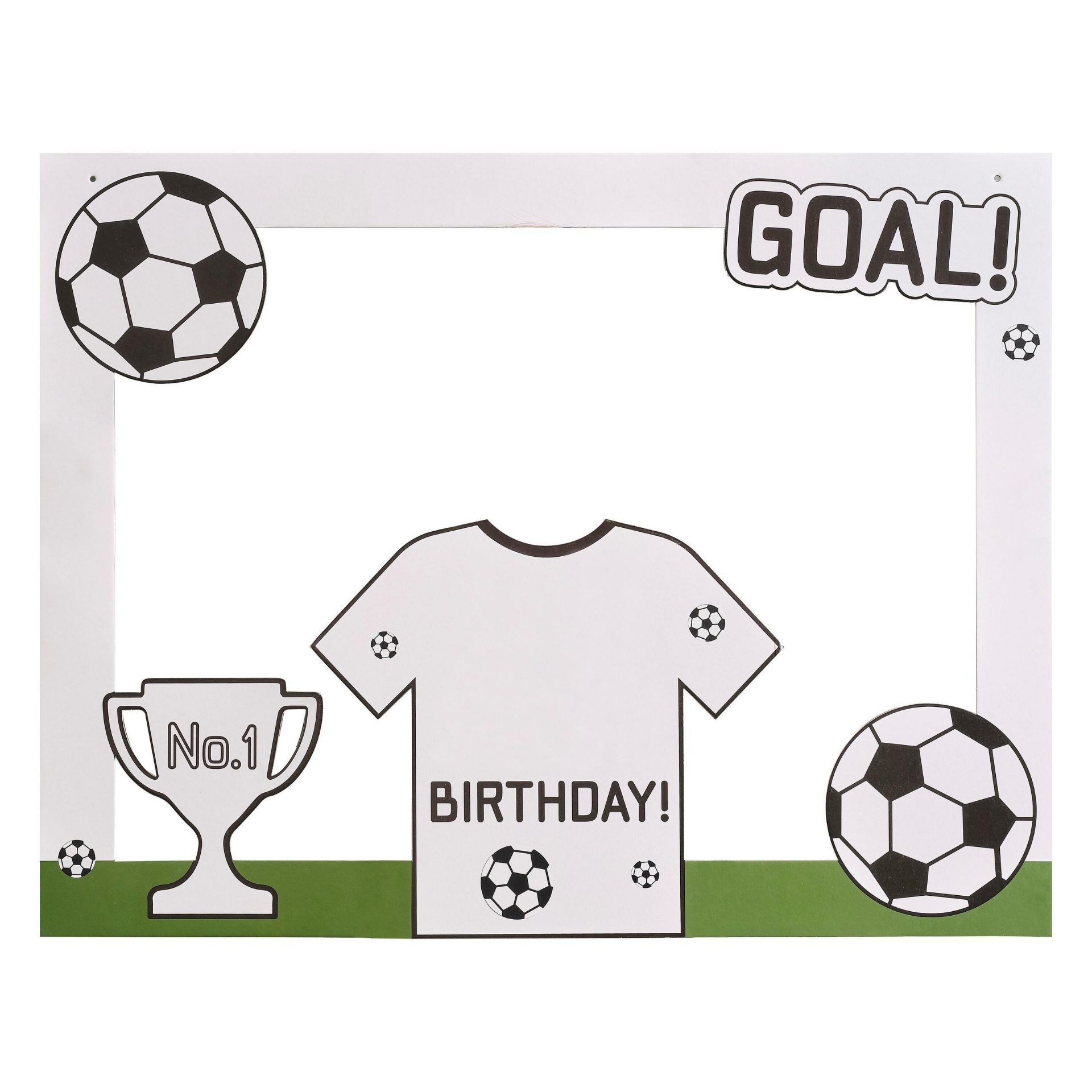 Είδη Πάρτι - Happy Teapot-Customisable Football Party Photo Booth Frame ...